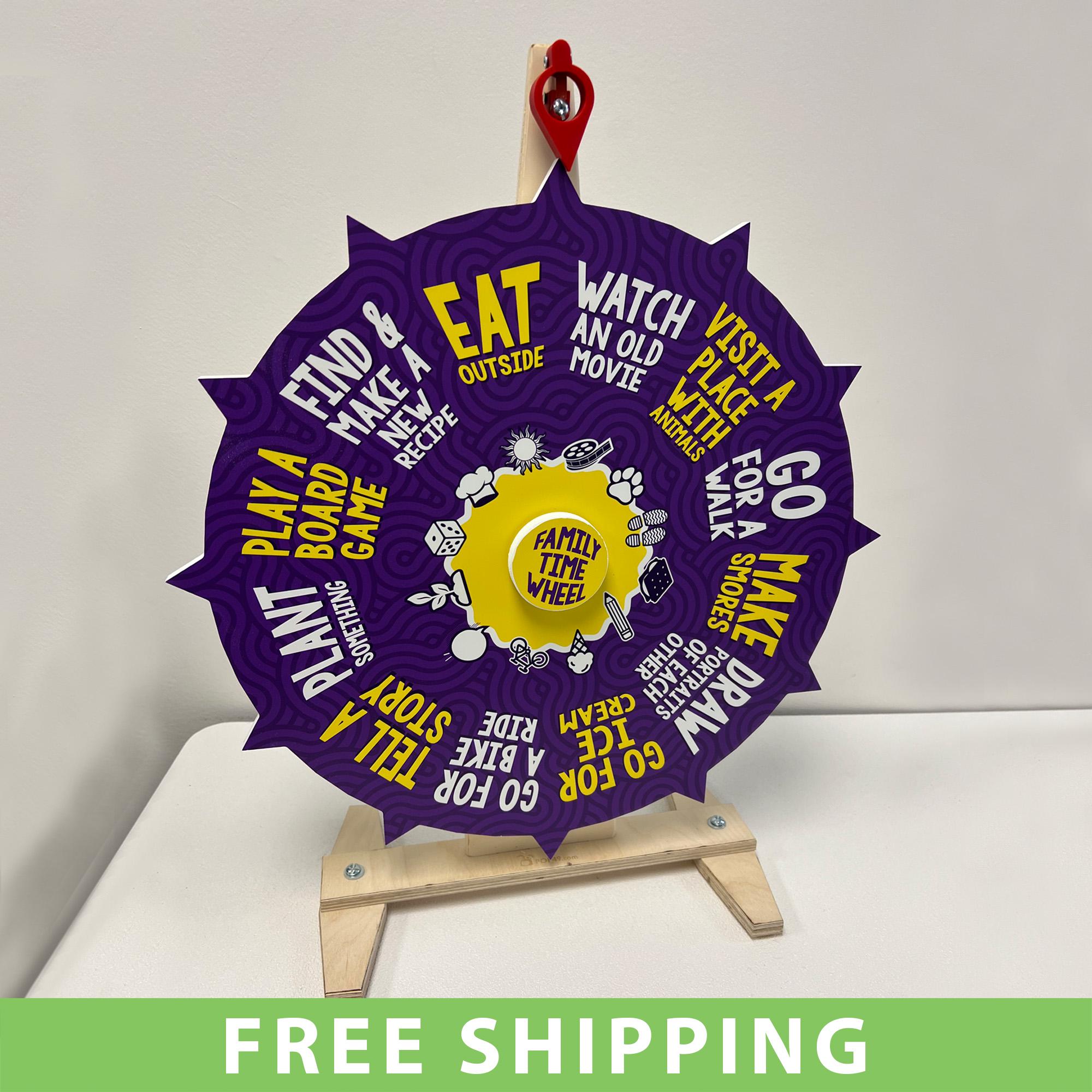 Custom Spin Wheel for Parties, Prize Wheel for Events, Personalized ...