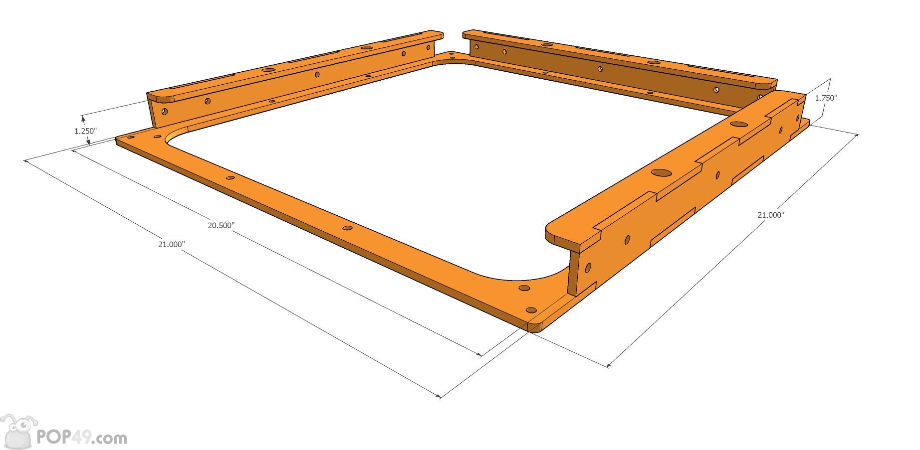 Box Fan Filter Holder Digital Files 20inch CNC, Laser and PDF Bundle - Etsy