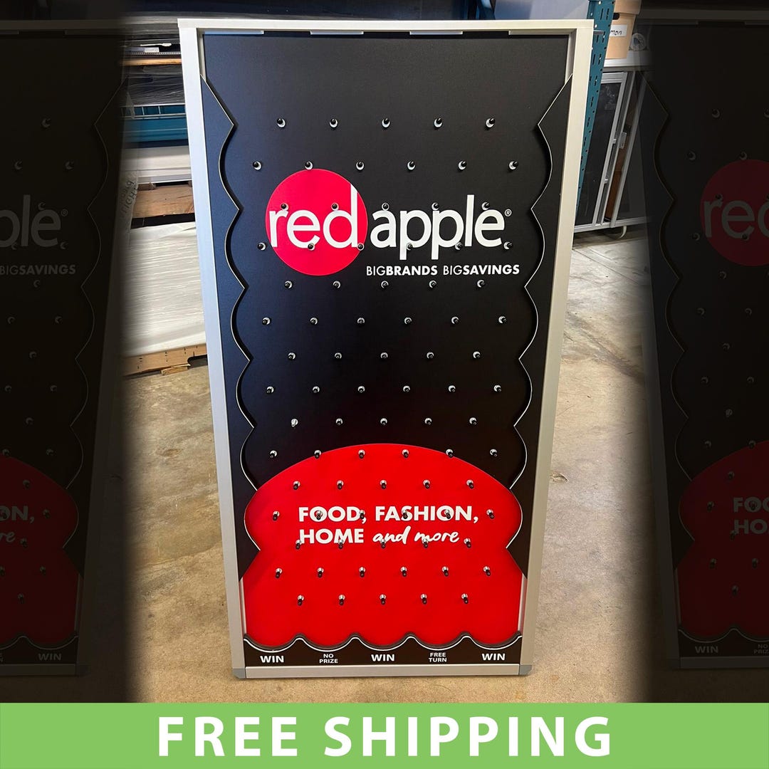 Custom Medium Plinko Game Board, Interactive Event Entertainment ...