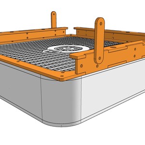 Box Fan Filter Holder Digital Files 20inch CNC, Laser and PDF Bundle - Etsy