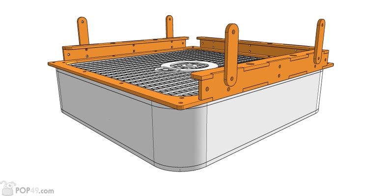 Box Fan Filter Holder Digital Files 20inch CNC, Laser and PDF Bundle - Etsy