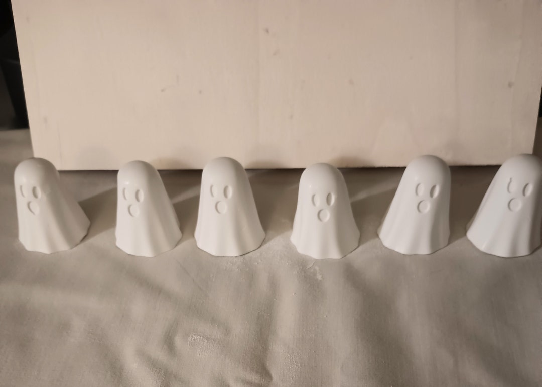 Baby Ghosts - Ready to Paint Plaster - Set of 6 - Etsy