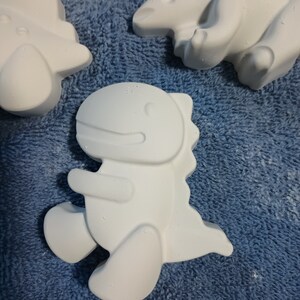 Cute Dinosaurs Ready to Paint Plaster Set of 5 - Etsy