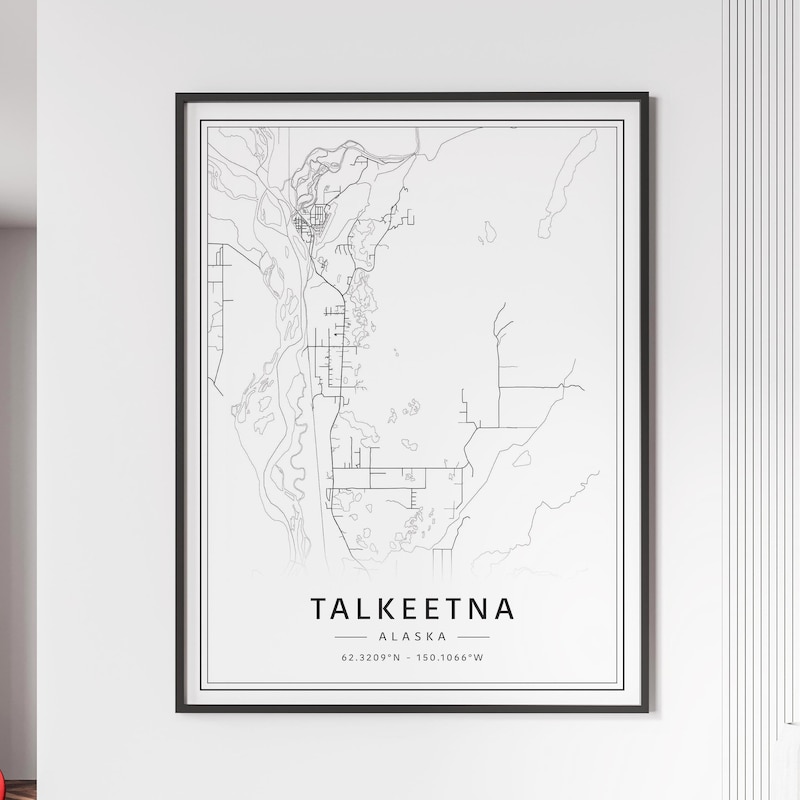 Talkeetna Alaska Print - Etsy