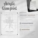 Portland Indiana Street Map Print | Acrylic Glass Portland City Map ...