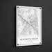 Rehoboth Beach DE Street Map Print | Acrylic Rehoboth Beach Map Print ...