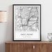 East Point GA Street Map Print Acrylic East Point City Map Print Canvas ...