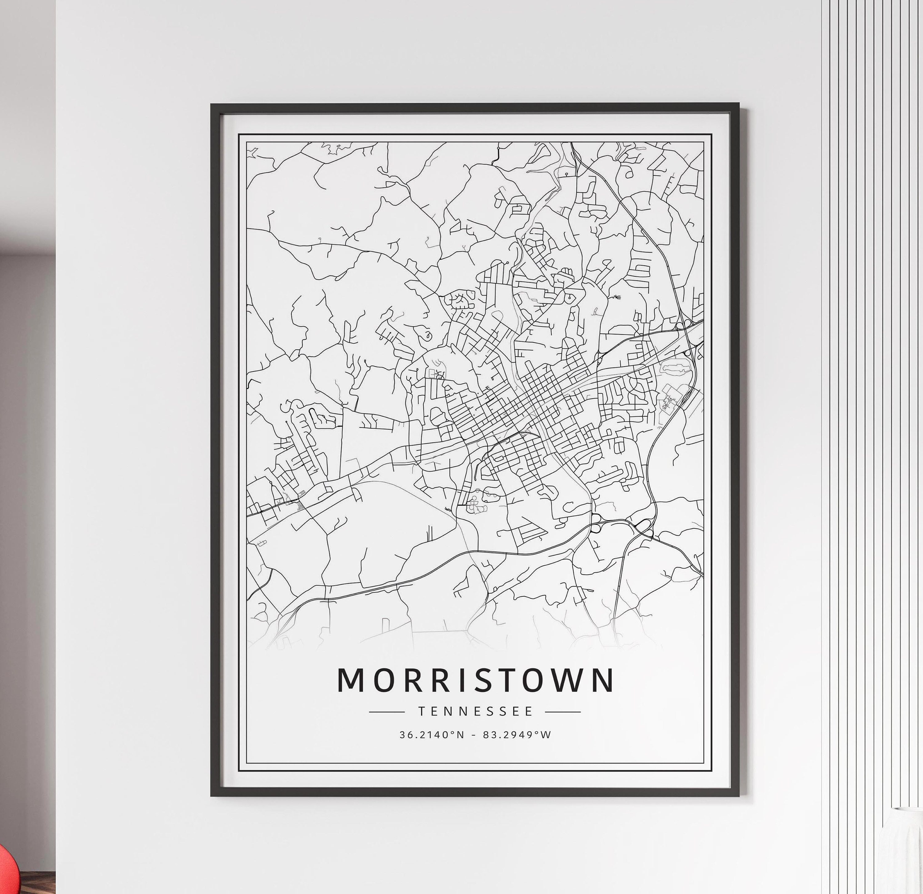 Map Morristown Tn Industrial