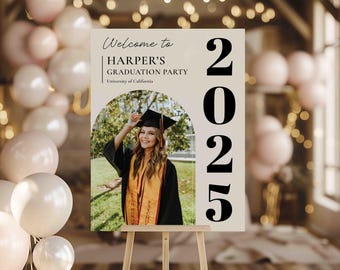Acrylic Graduation Party Sign | Custom Graduation Sign | Personalized ...