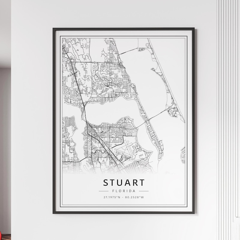 Florida Nautical Map - Etsy