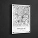 East Point GA Street Map Print | Acrylic East Point City Map Print ...