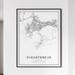 Zihuatanejo Mexico Street Map Print | Acrylic Glass Zihuatanejo City ...