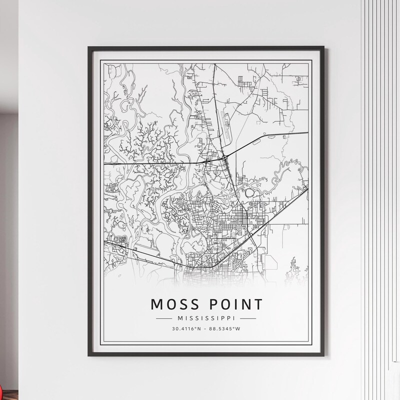Moss Map - Etsy