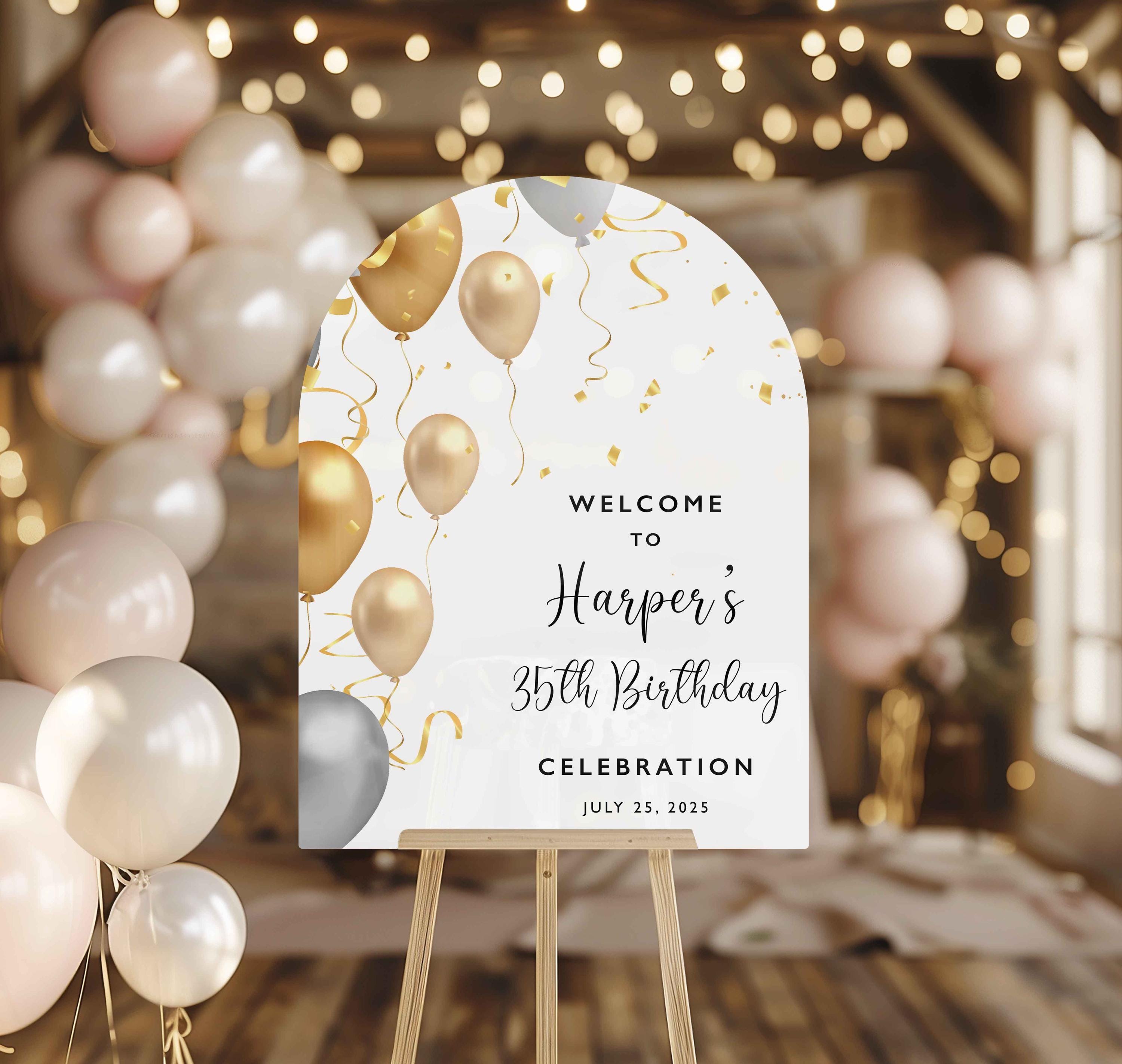 Acrylic Birthday Sign | Personalized Birthday Sign | Birthday Sign ...