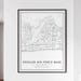 Xalapa Mexico Street Map Print | Acrylic Glass Xalapa City Map Print ...
