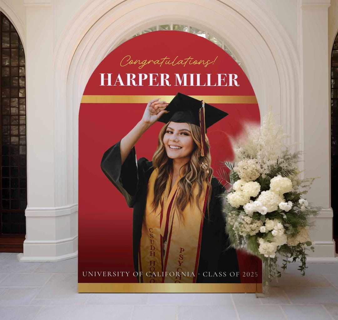 Acrylic Graduation Party Sign | Custom Graduation Sign | Personalized ...