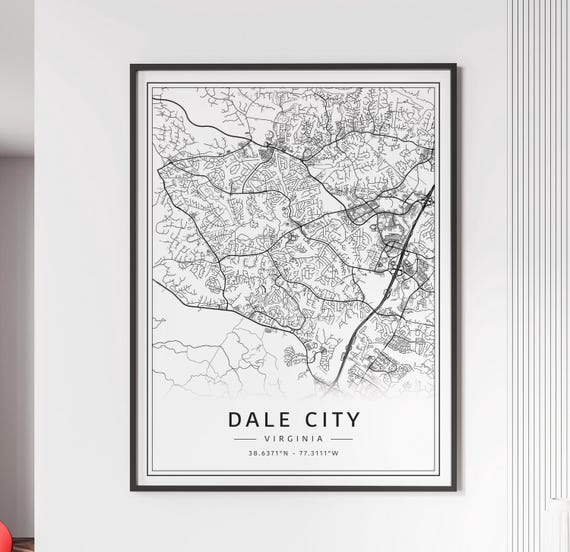 Dale City Virginia Map