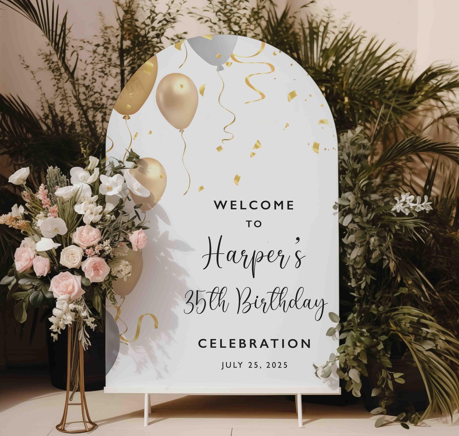 Acrylic Birthday Sign | Personalized Birthday Sign | Birthday Sign ...