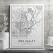 Oro Valley Arizona Street Map Print | Acrylic Oro Valley Map Print ...