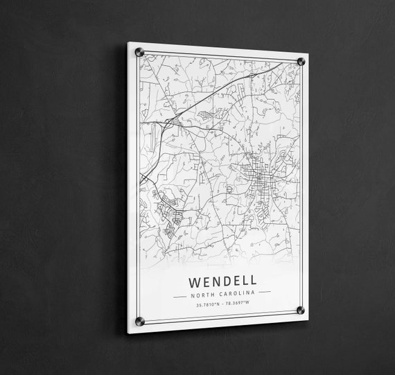Wendell North Carolina Map