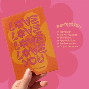 Islamic Greeting Card With Envelope for Dua Ramadan Eid Gift ...