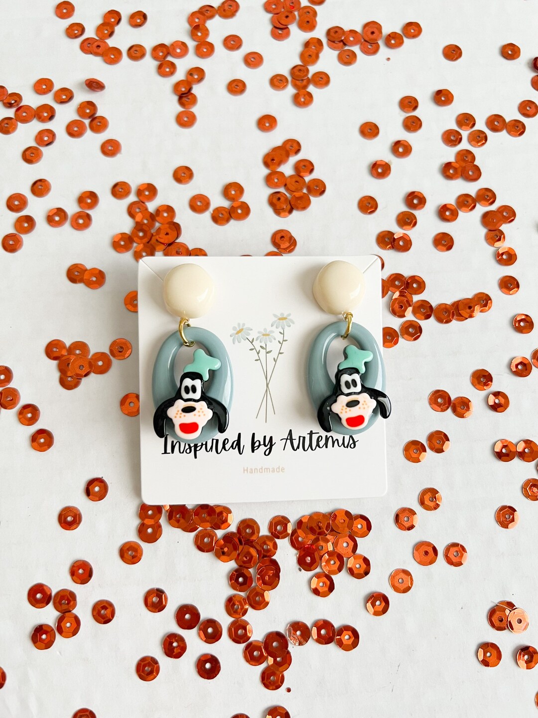 Disney Goofy Earrings - Etsy