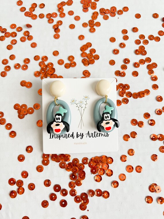 Disney Goofy Earrings - Etsy