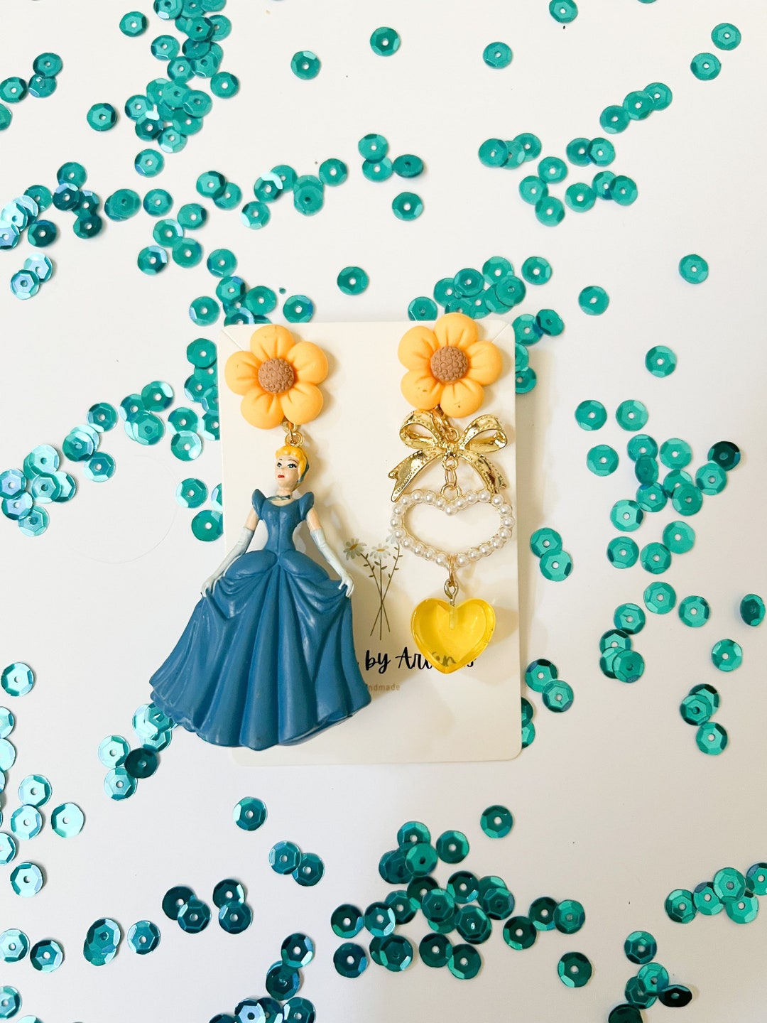 Disney Princess Cinderella Earrings - Etsy