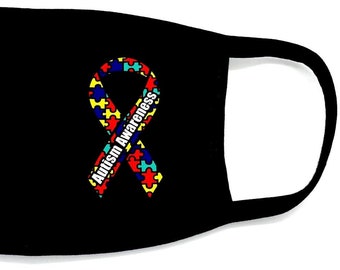 Autism Awareness Mask - Etsy
