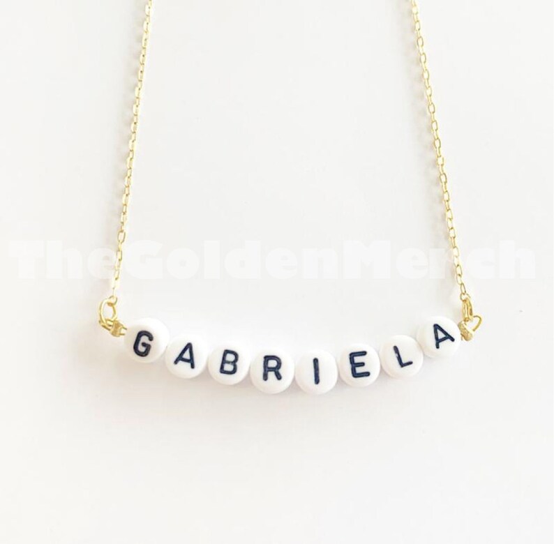 Personalized Name Necklacecustom Gold Name Necklacetiny Name Etsy