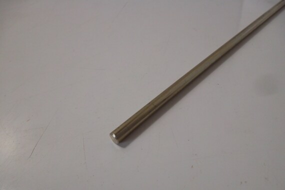 Silver round rod CuNi7Zn39Pb3Mn2 6mm x 245 mm | Etsy
