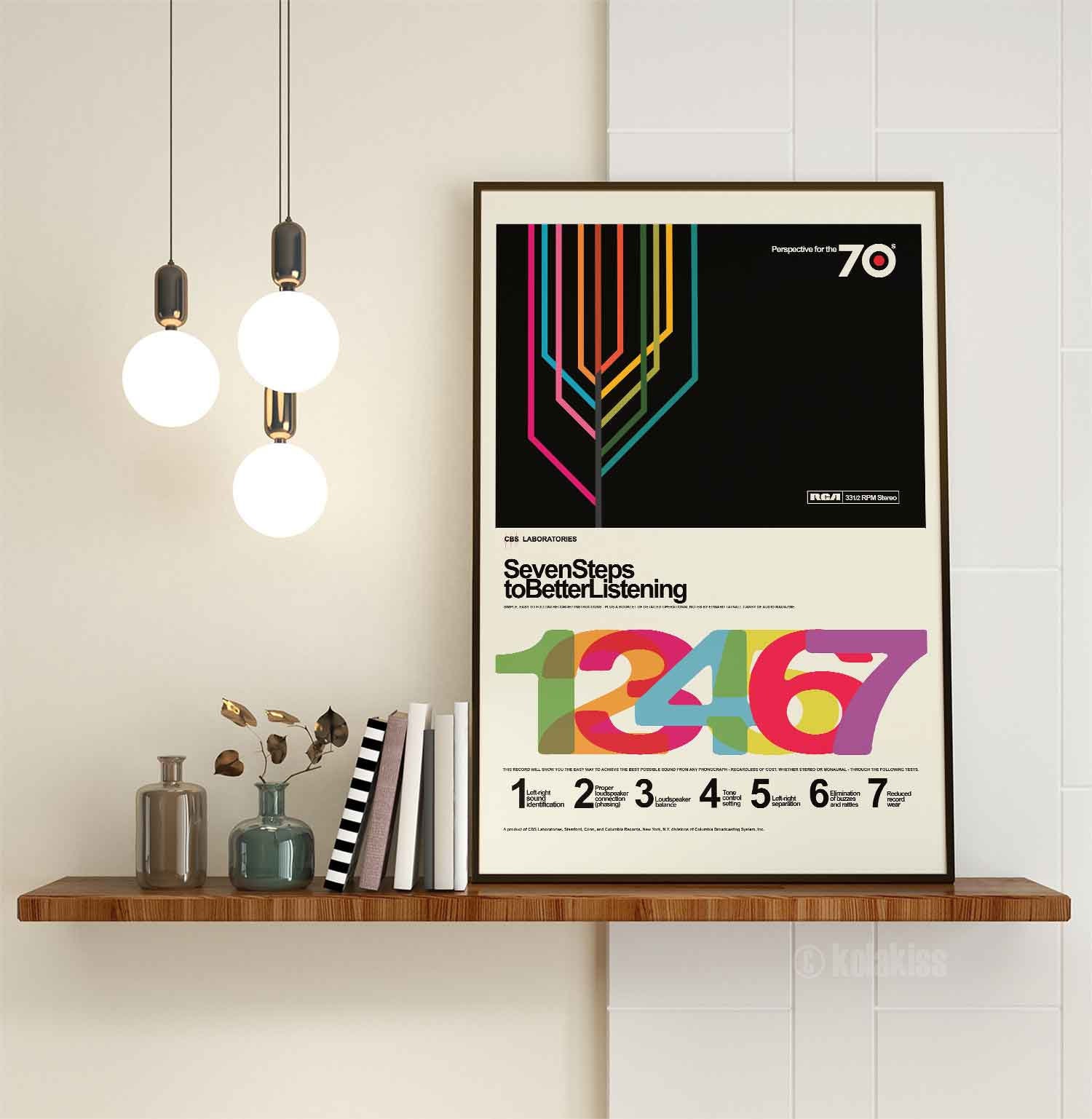 Vinyl Record Art, 70s Poster, Cool Music Posters, Vinyl Music Lover ...