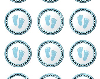 Baby Feet Stickers - Etsy Australia