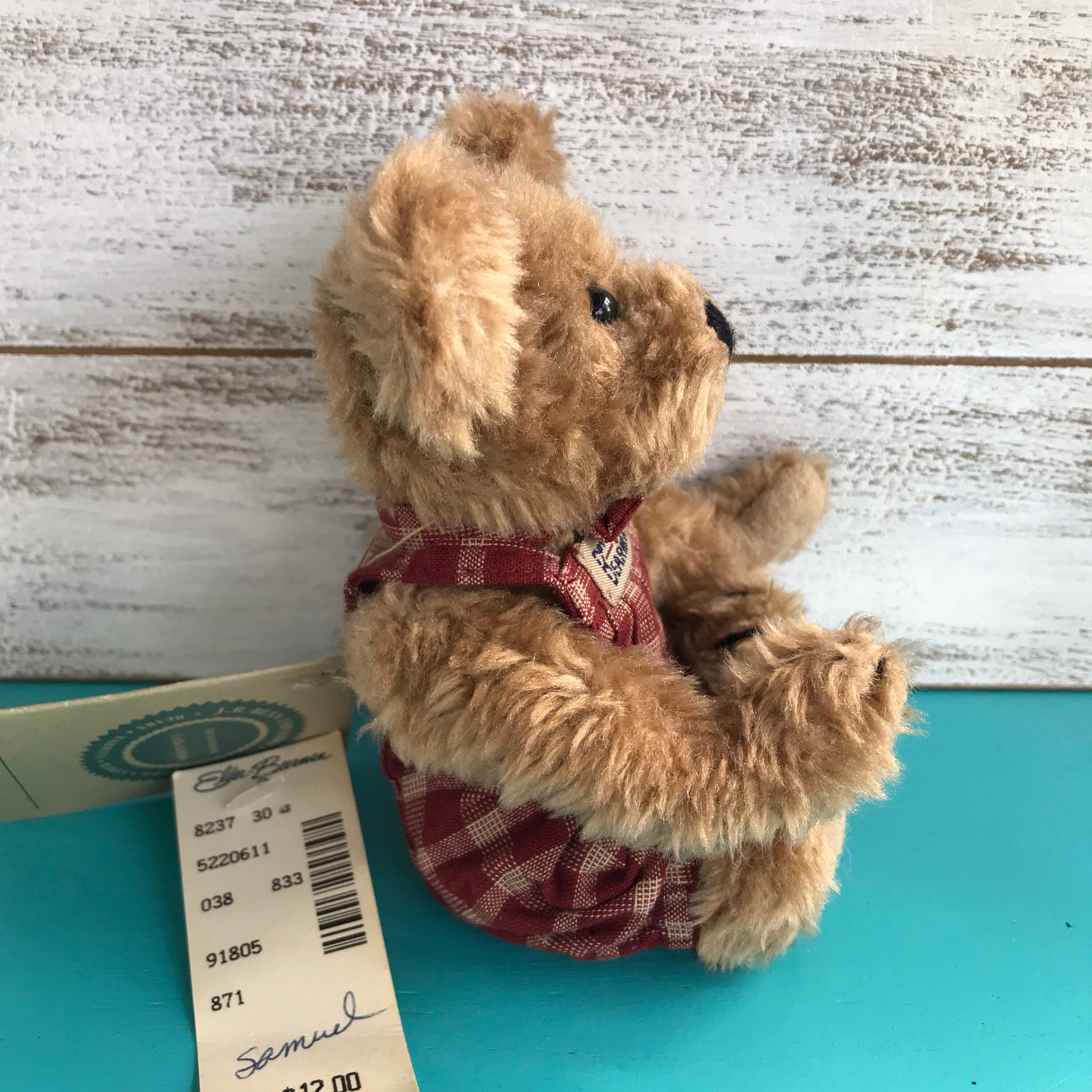 Adorable Tiny Boyds Bear Named samuel - Etsy