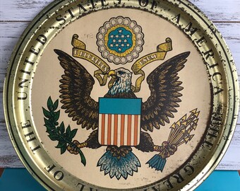 American Eagle Plate - Etsy