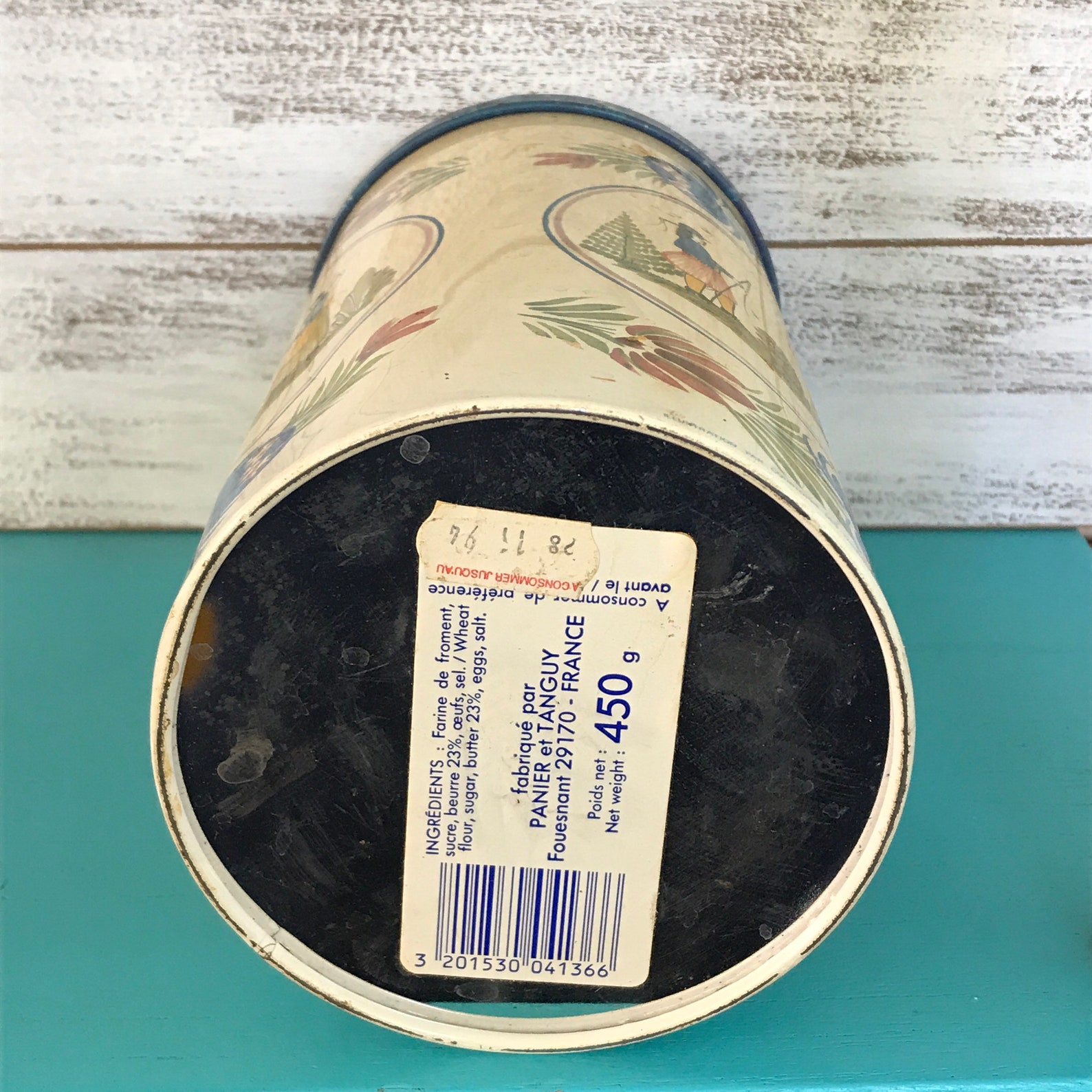 Lovely Collectible Vintage Biscuit Tin - Etsy