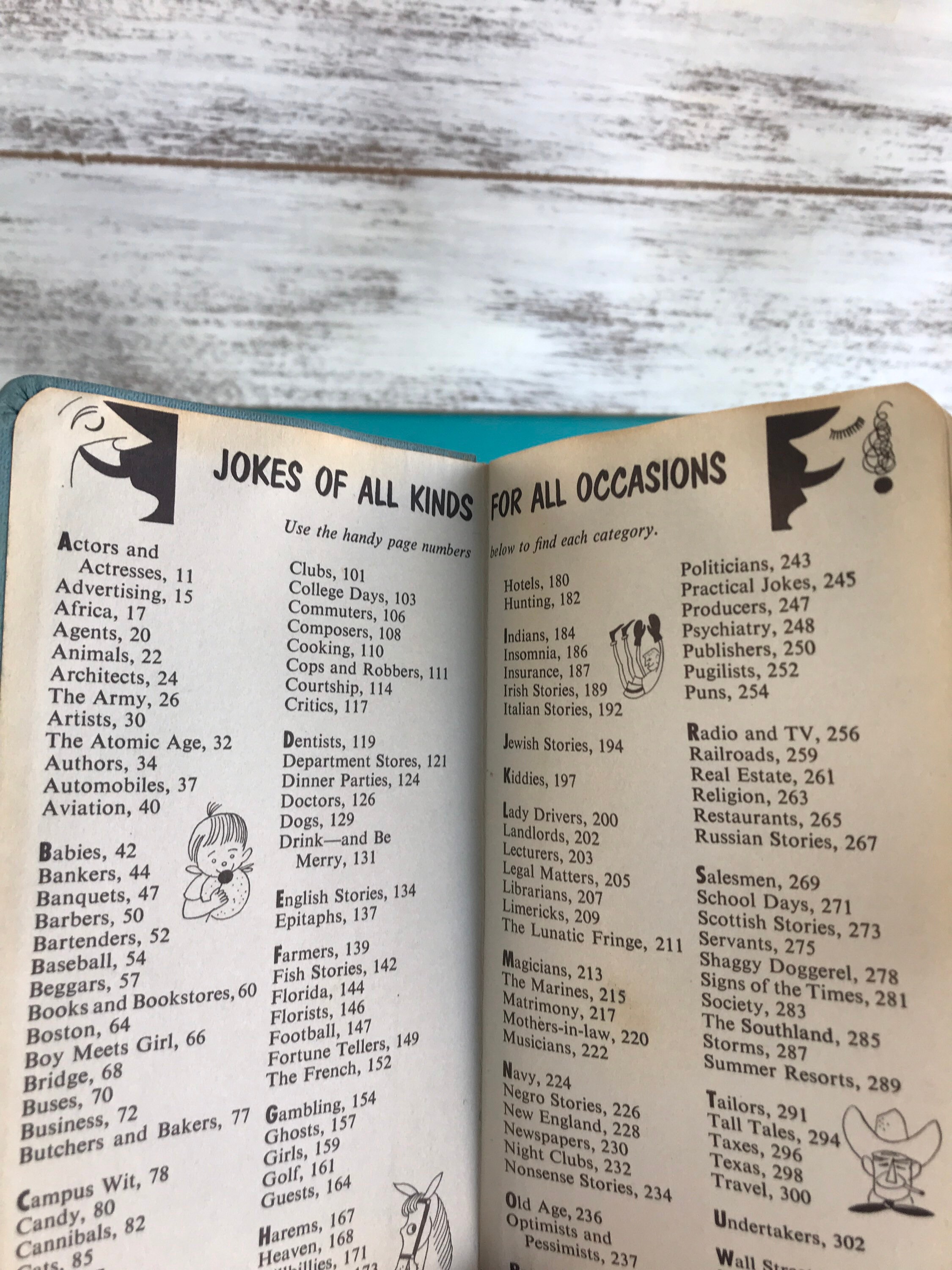 Vintage Vest Pocket Book of Jokes - Etsy