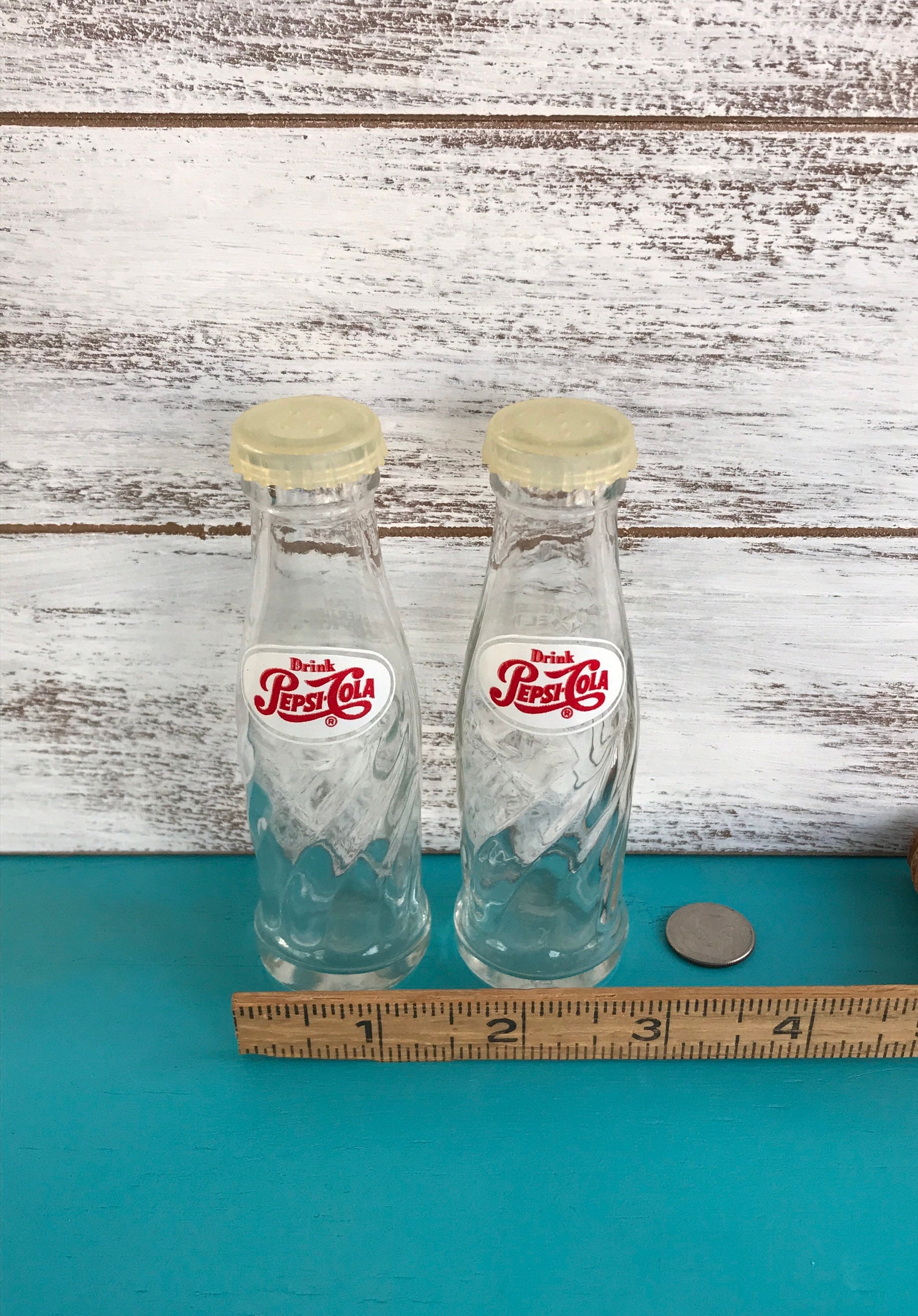 Vintage Pepsi Bottle Salt and Pepper Shakers - Etsy