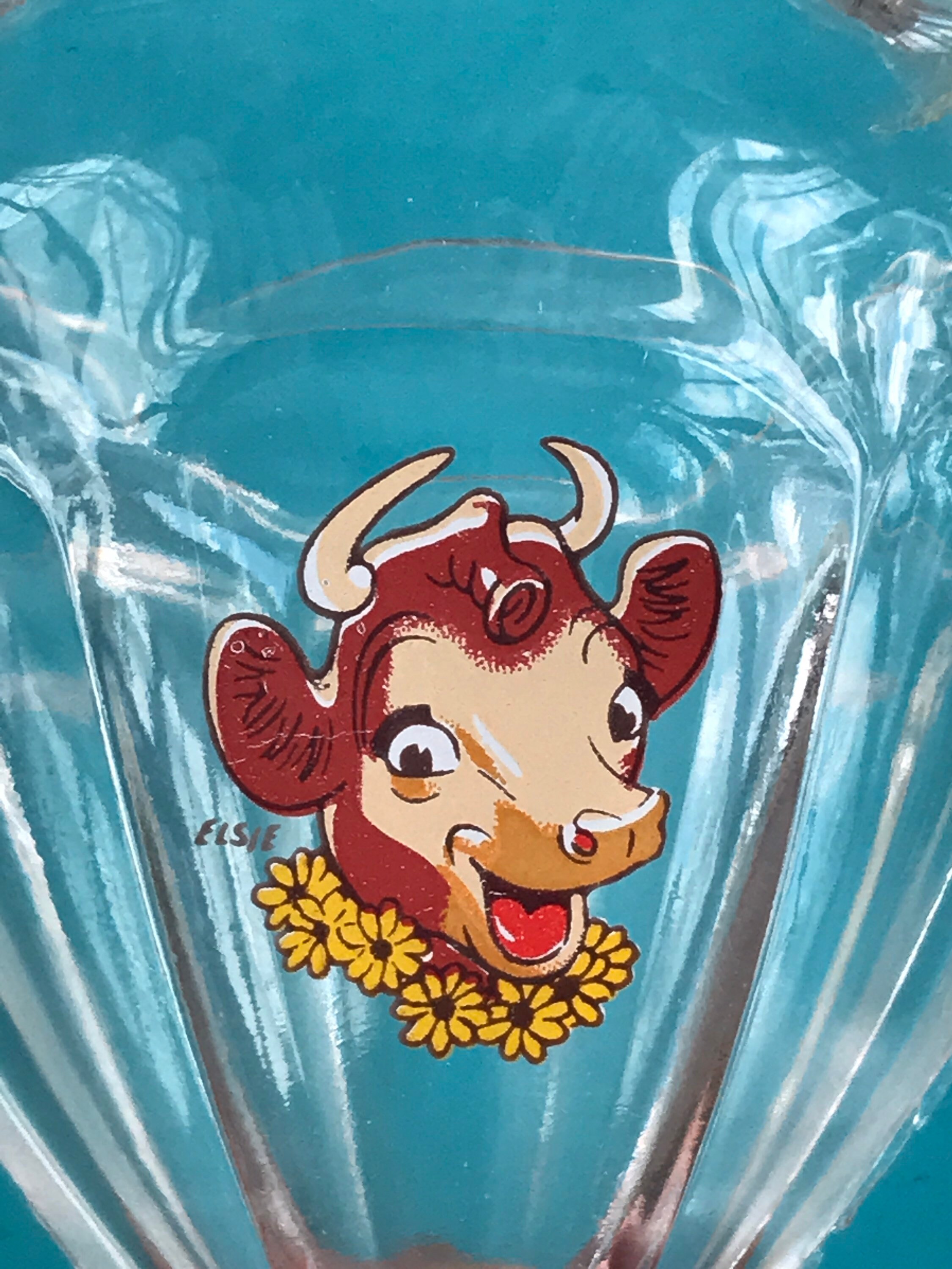 Vintage Elsie the Cow Ruffled Dessert Cups - Etsy