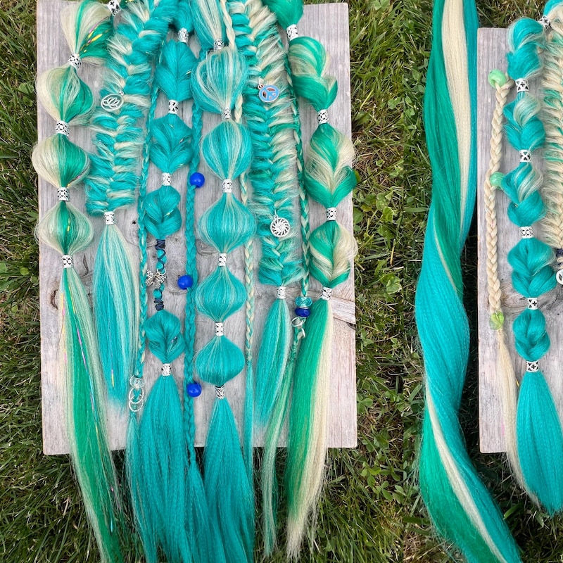 Blue Rave Tail - Etsy