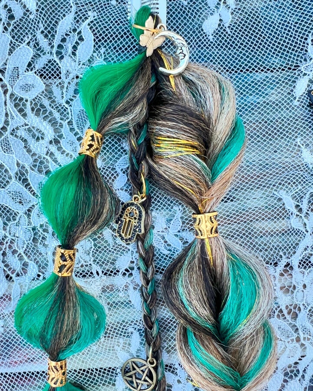 Custom Braids clip in or Looped - Etsy