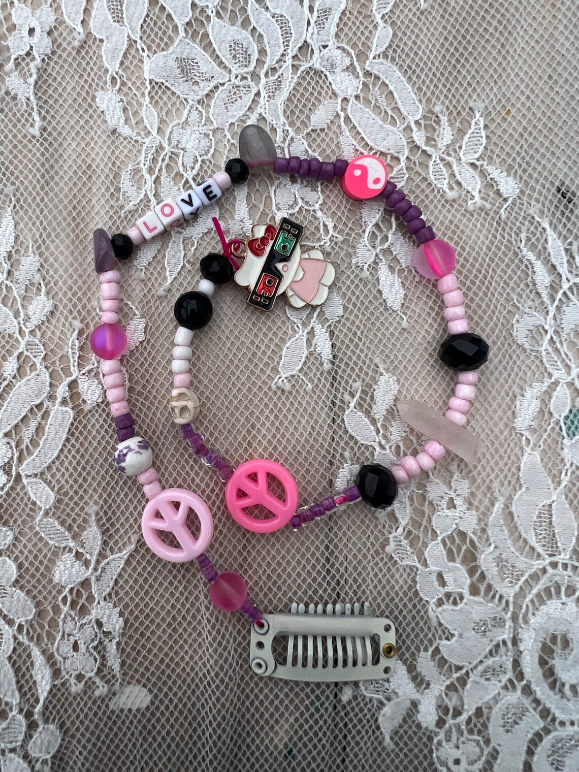 Clip-in Beads // Customizable - Etsy