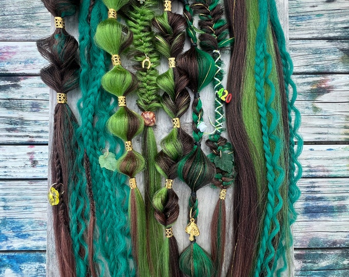 Super Lemon Haze- Rave Braids Set of Two Bubble Braids Neon Braids ...