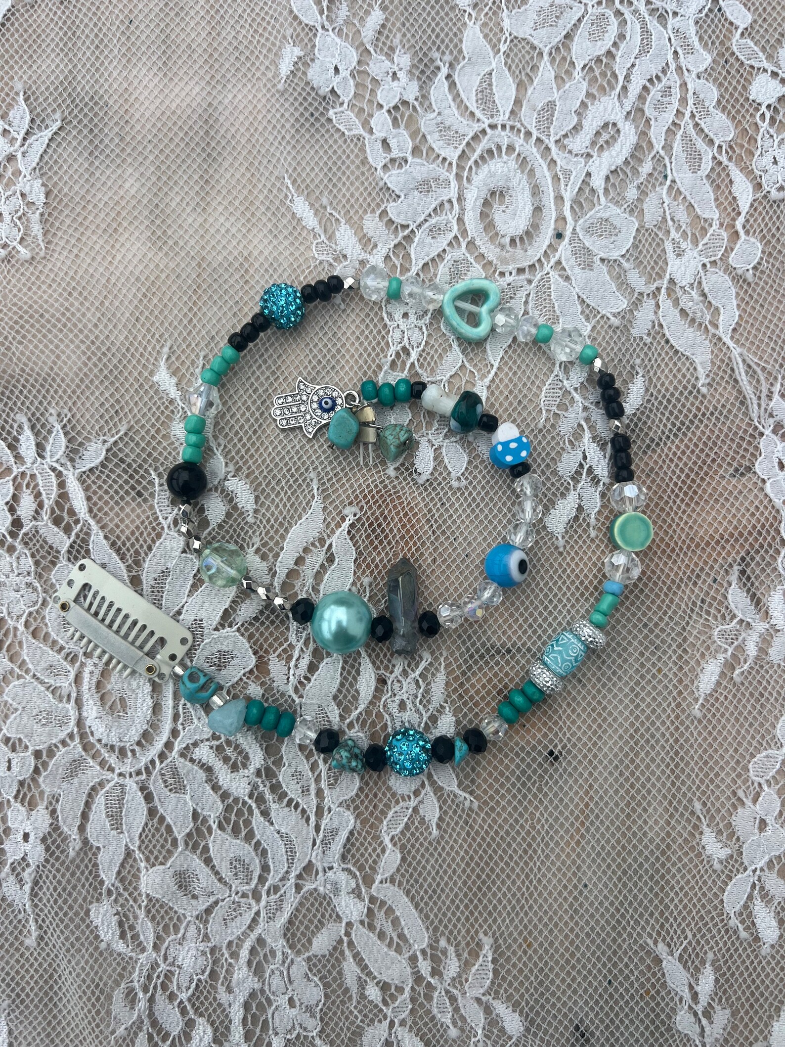Clip-in Beads // Customizable - Etsy