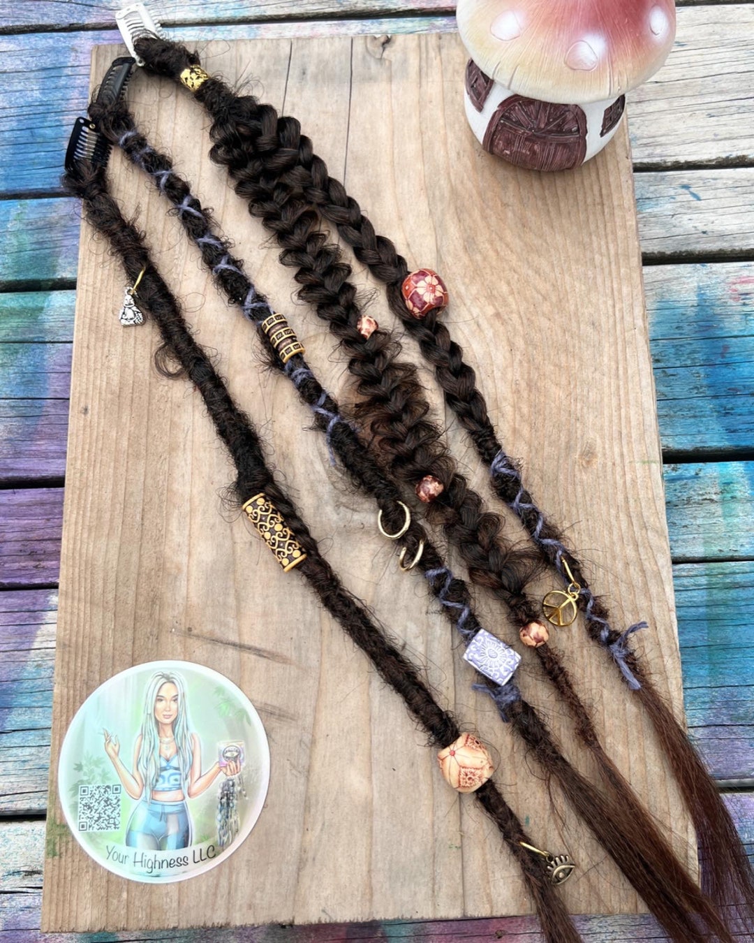 Custom: Clip-in Locs - Etsy