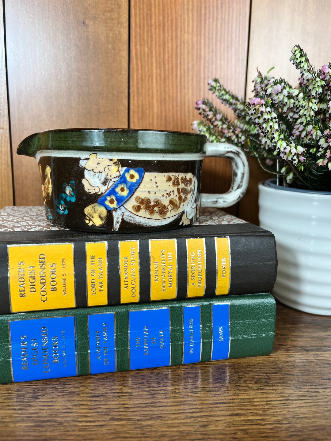 Vintage Pottery Soup Bowl, Pitcher or Mug by Kohler Biel Studio, Swiss ...