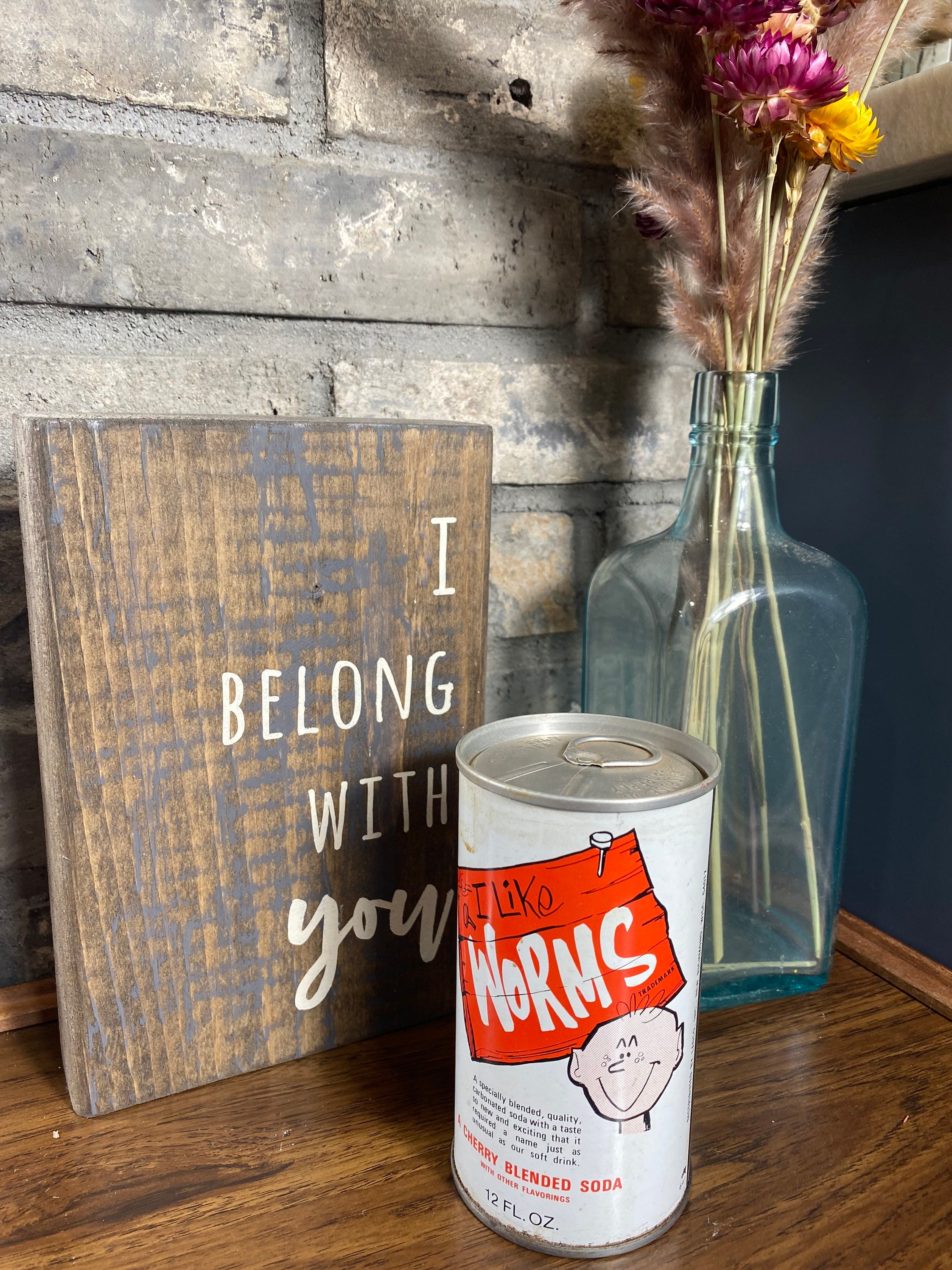 I Like Worms Empty Cherry Soda Pop Can Rare - Etsy UK