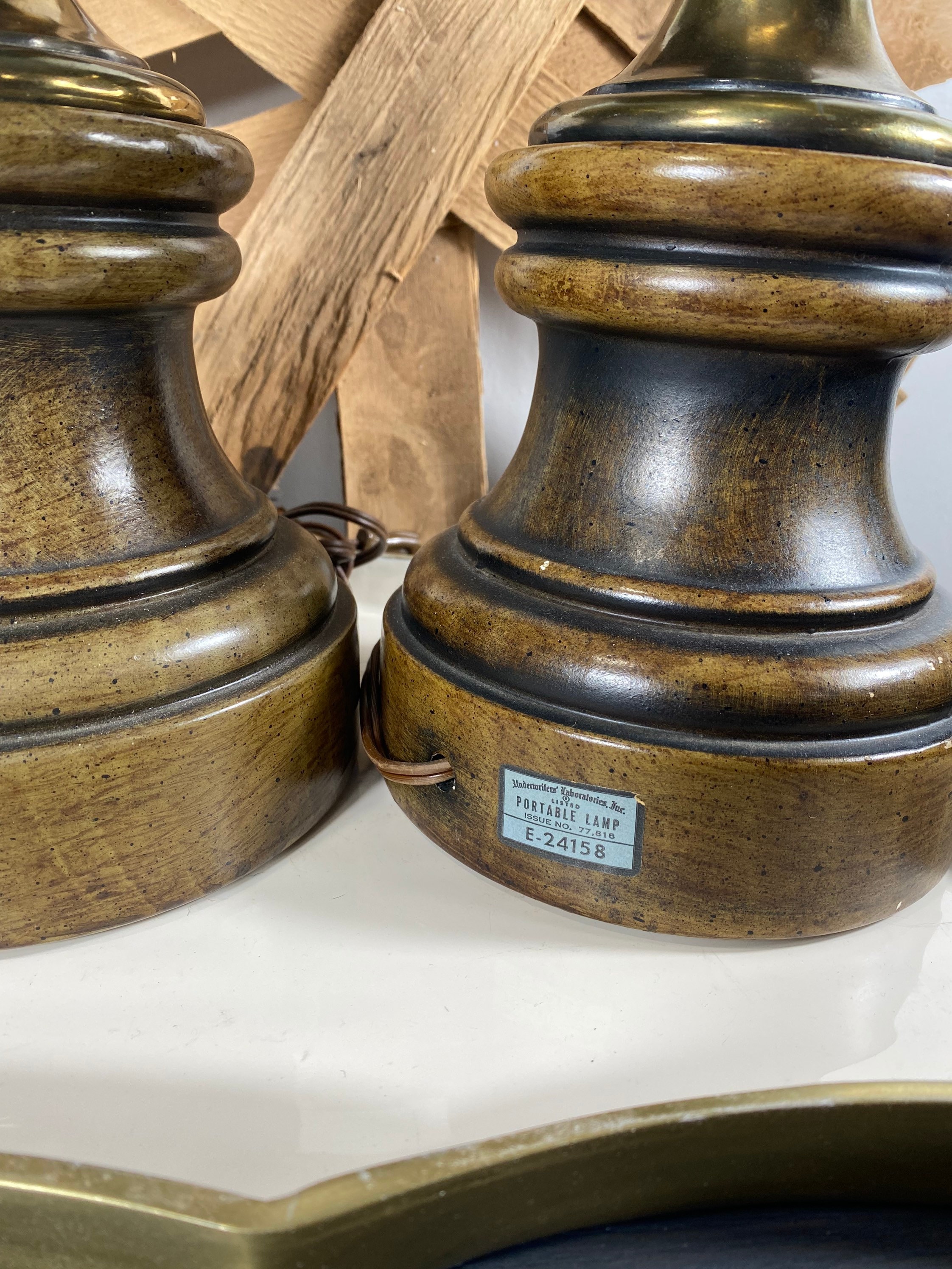 Vintage Automobile Table Lamps Car Head Light or Railroad - Etsy