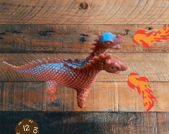 Rubber Dragon Toy - Etsy