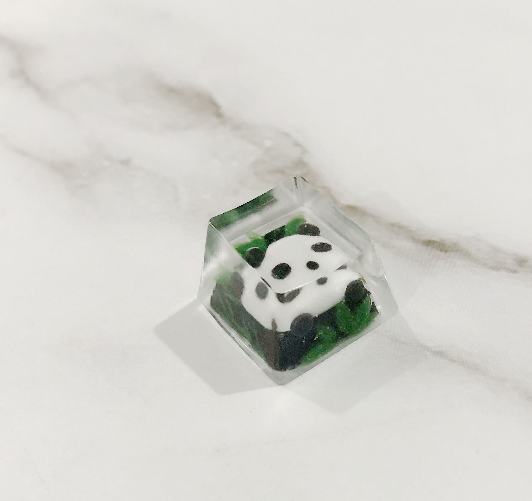 Panda Keycap Artisan Keycaps OEM R4 For Cherry MX Mechanical | Etsy
